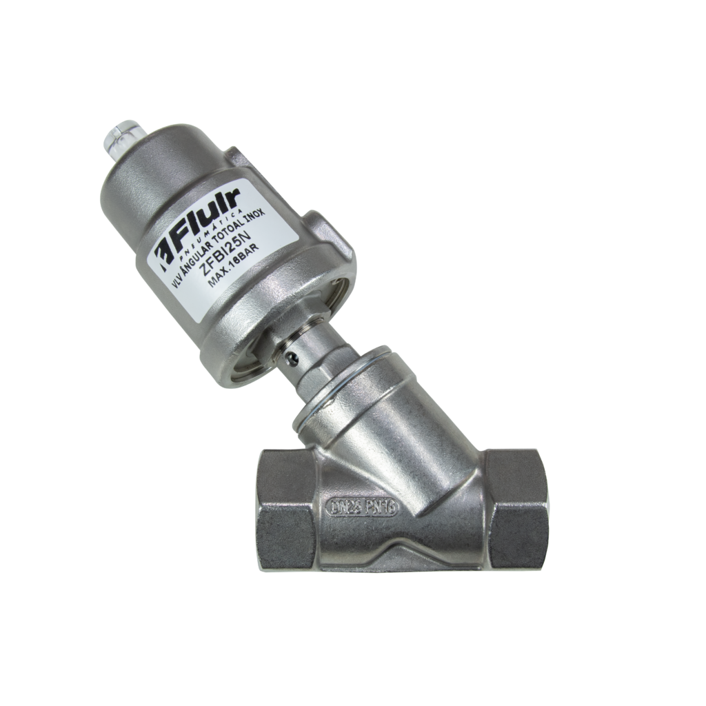 Válvula Angular Total Inox – Fluir